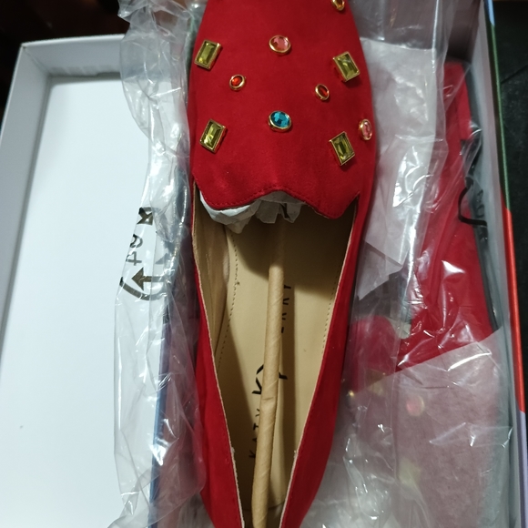 Katy Perry Collections | Shoes | Katy Perry Red Slip On Shoes | Poshmark